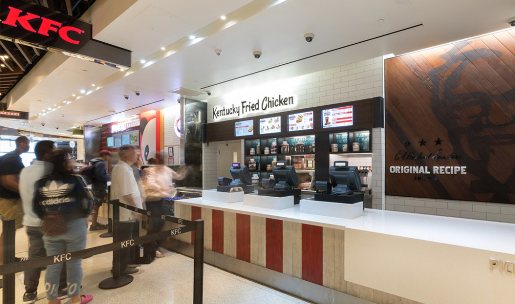 KFC Famous Bowl · Available at Los Angeles International Airport (LAX)
